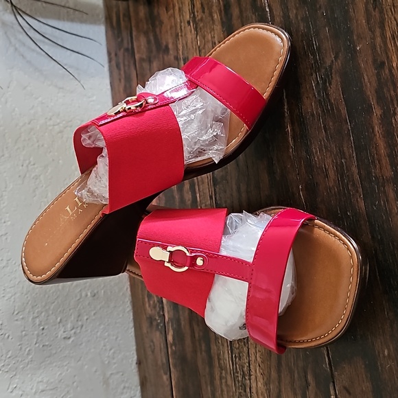 Italian Shoemakers | Shoes | Italian Shoemaker Red Sandals | Poshmark